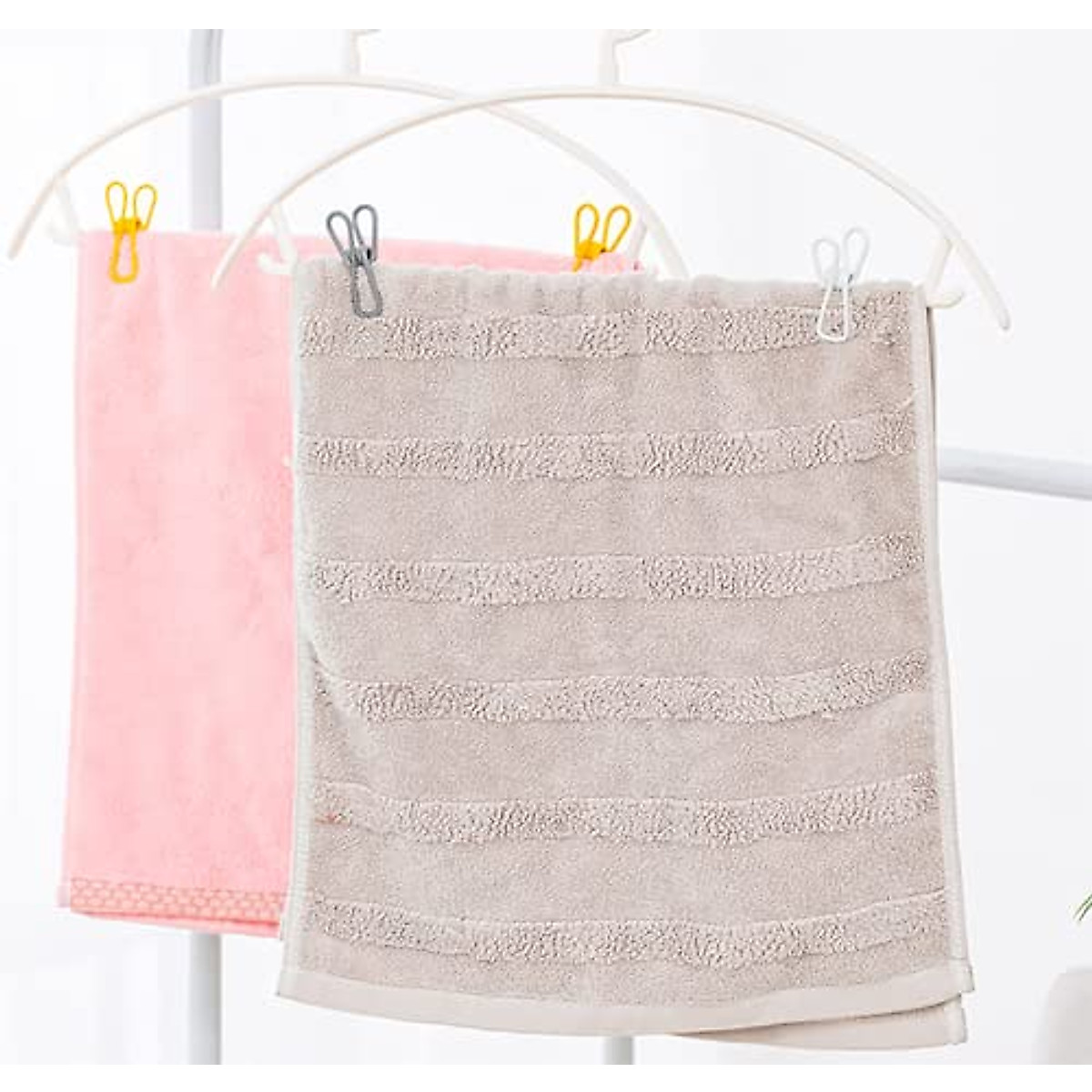 10 Pack Chip Clips Bag Clips, Multi Purpose Clips，Clothes Pins with Multiple Colors for Chip Bag Clips, Food Sealers, Clothes Hanging, Paper Clips in Home, Food Packages,Kitchen and Office