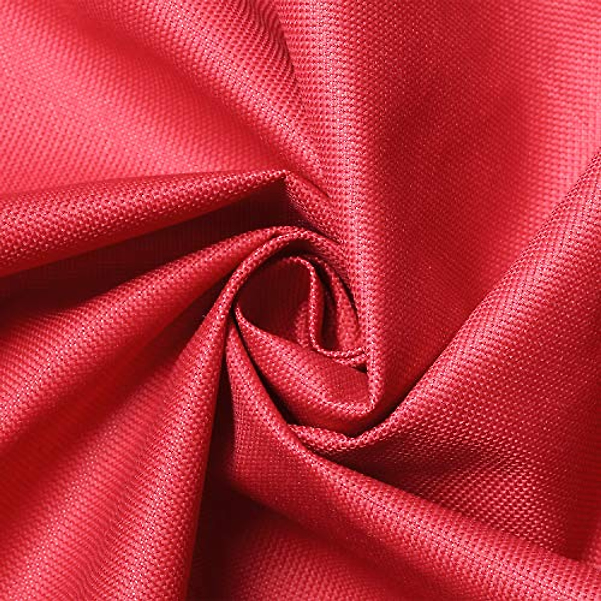 Sattiyrch Christmas Wreath Storage Bag - 600D Canvas Dual Zippered Storage Bag for Holiday Artificial Christmas Wreaths, 2 Stitch-Reinforced Canvas Handles (Red) (30")