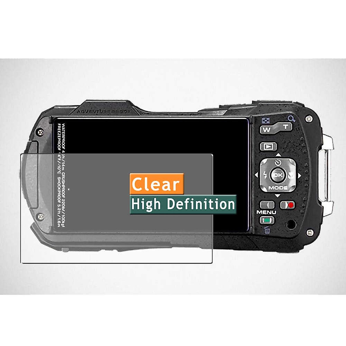 Vaxson 3-Pack Screen Protector, compatible with RICOH RICOH WG-70 TPU Film Protectors Sticker [ Not Tempered Glass ]