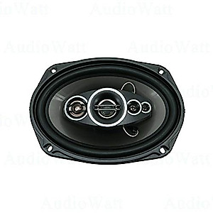 Audiobank 2X AB-690 6"x9" 1400 Total Power Handling Watts 5-Way Car Audio Stereo Coaxial Speakers Frequency Response: 45-20,000 Hz MidRange Injection Cone Woofer