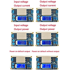 Adjustable CC CV Buck Converter Power Supply Module 12A 160W DC to DC 5.3V-32V to 1.2V-32V Voltage Regulator 12V 24V Step Down Voltage Transformer