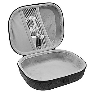 Geekria Shield Headphones Case Compatible with Bose QuietComfort 45 II, QC 35 II Gaming Headset, QC 25, QCSE Case, Replacement Hard Shell Travel Carrying Bag with Cable Storage (Dark Grey)