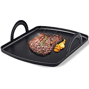 Grill Griddle Plate for Ninja AG300 AG300C AG301 AG301C AG302 AG400 IG301A Indoor Foodie Grill Grate（10 x 8 inch)