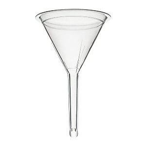 EISCO Filter Funnel, 3" - Polyethylene Plastic - Resistant to Acids & Alkalis - Great for Laboratory, Classroom or Home Use