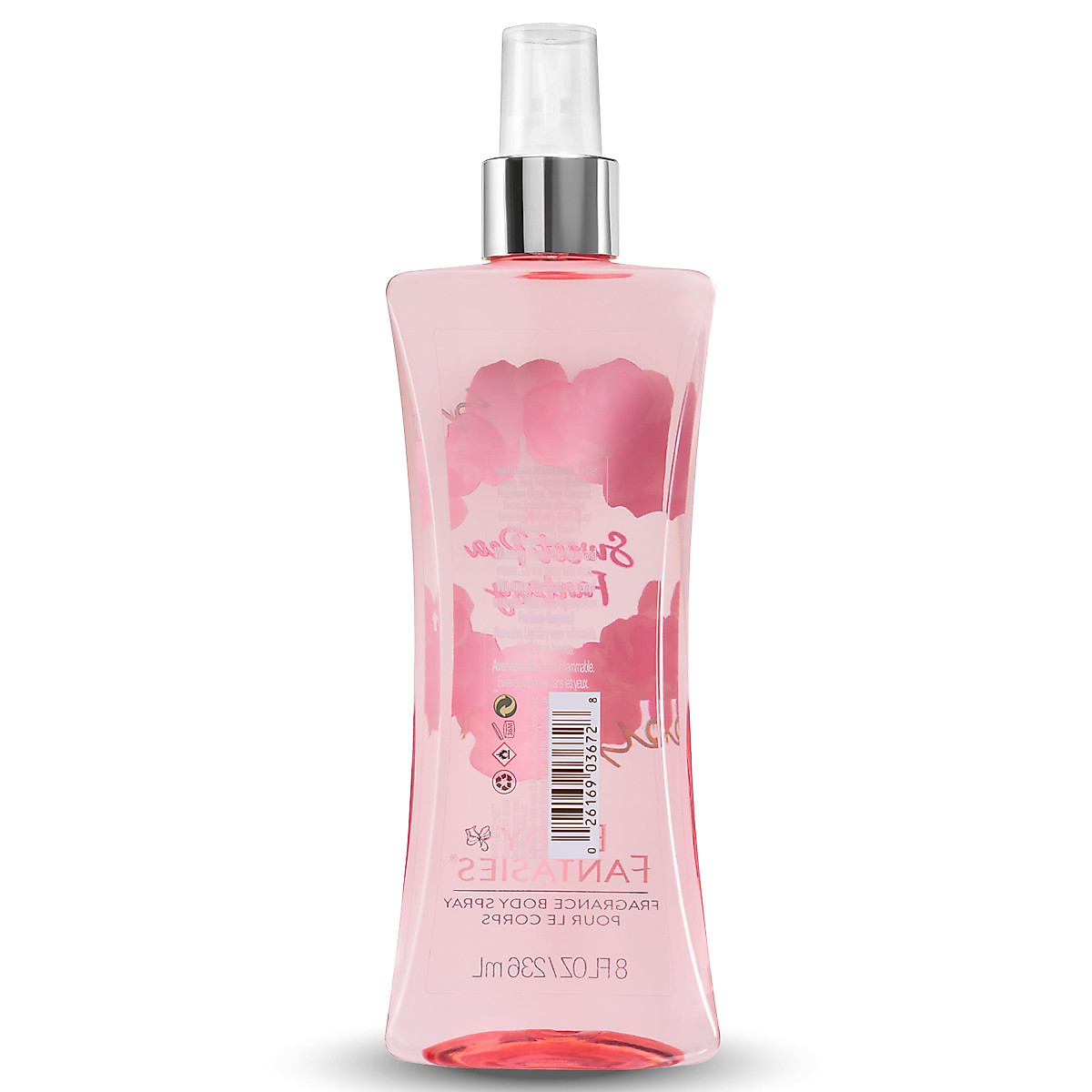 Body Fantasies Signature Fragrance Body Spray, Pink Sweet Pea Fantasy, 8 fl oz
