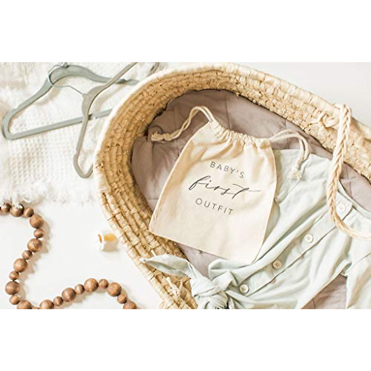 Baby Outfit Keepsake Memory Case for Newborn Earth-Friendly Hospital Outfit Storage & Preservation