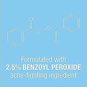 Neutrogena On-The-Spot Acne Spot Treatment with 2.5% Benzoyl Peroxide Acne Treatment Medicine to Treat Face Acne, Gentle Benzoyl Peroxide Pimple Gel for Acne Prone Skin,.75 oz (Pack of 6)