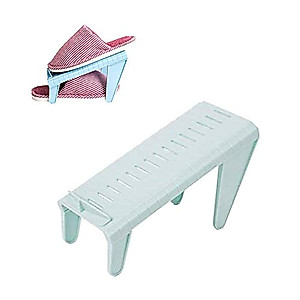 LKH 8 Pack Shoe Slots, Shoe Slots Organizer, Shoe Storage Space Saver, Shoe Organizers and Storage - Green (Color : Green)