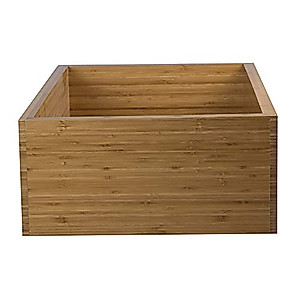 ALFI brand AB3321 33-Inch Double Bowl Bamboo Kitchen Farm Sink