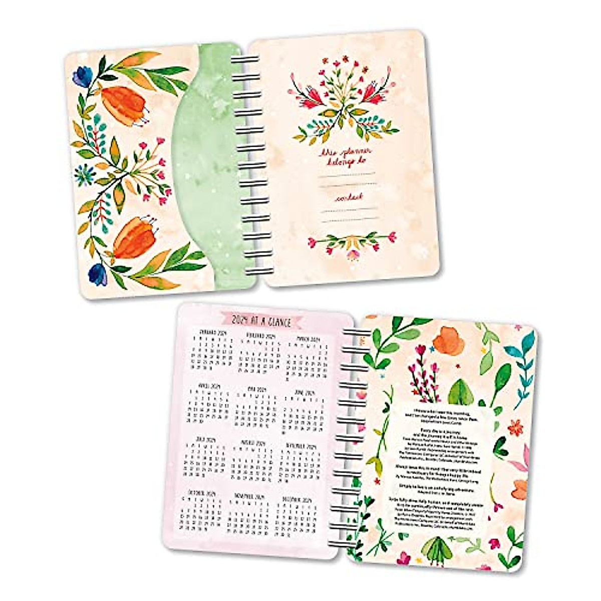 Meera Lee Patel 2022-2023 Weekly Planner: You Are Made of Stars | On-the-Go 17-Month Calendar (Aug 2022 - Dec 2023) | Compact 5" x 7" | Flexible Cover, Wire-O Binding, Elastic Closure, Inner Pocket
