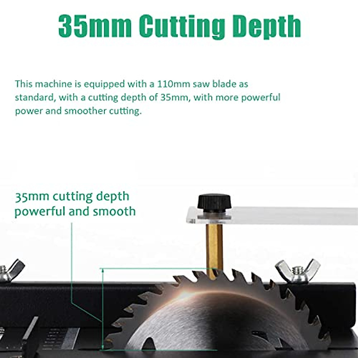 Mini Table Saw,Multifunctional Mini Tablesaw w/Sliding Ruler to Adjust Speed Tablesaw Saw Portable Table Saw Electric Bench Saw Cutter Power Saws for Crafts DIY Handmade Wooden Model Craft