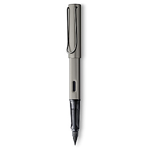 Lamy Lx Fountain Pen Ruthenium Medium