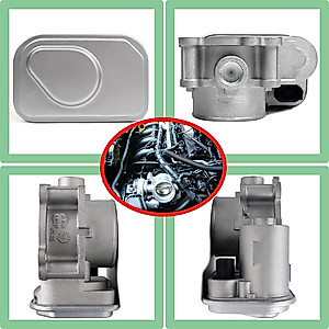 04891735AC Electronic Throttle Body with IAC TPS,Compatible with 2.0L 2.4L Chrysler 200,Sebring Dodge Avenger Caliber Journey Compass Patriot Years 2007-2017 Replaces 977025,4891735AD,4891735AB