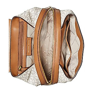 MICHAEL Michael Kors Raven Medium Backpack Vanilla/Acorn One Size