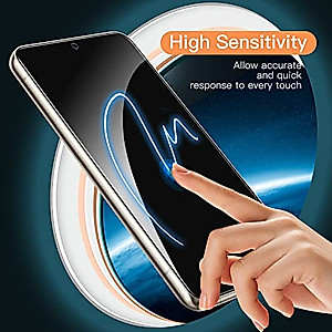 JETech Screen Protector for Samsung Galaxy S23 5G 6.1-Inch, Tempered Glass Film, Fingerprint ID Compatible, HD Clear, 3-Pack
