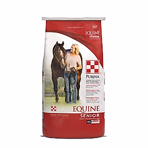 Purina | Equine Senior Horse Feed | 50 Pound (50 LB) Bag