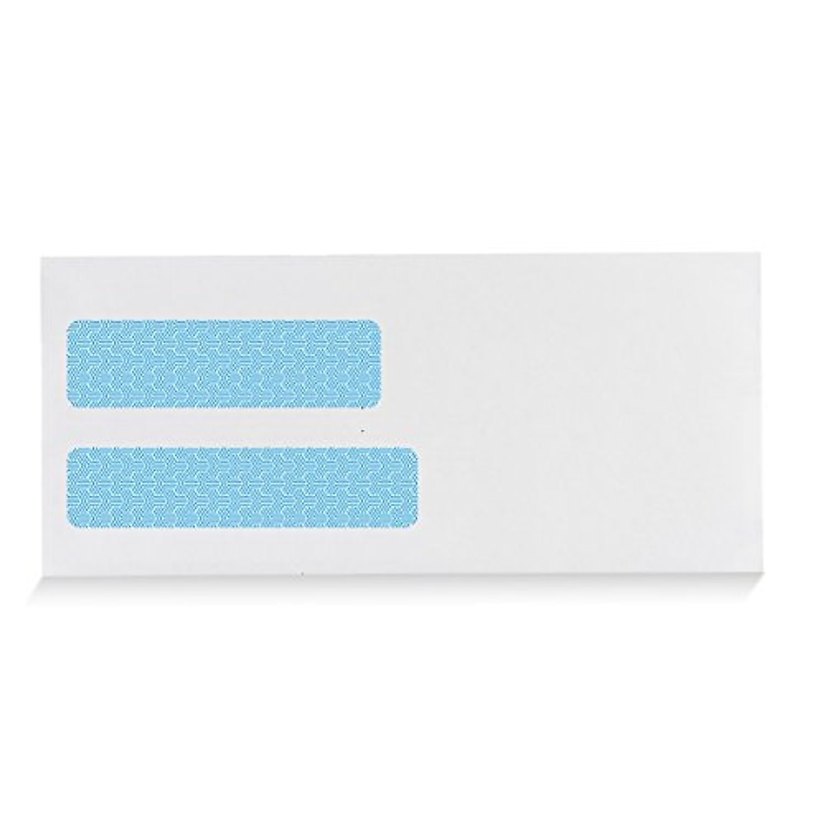 Office Deed 500 #9 Double Window SELF SEAL Security Envelopes-Designed for Quickbooks Invoices and Business Statements with peel and seal flap -3 7/8'' X 8 7/8''