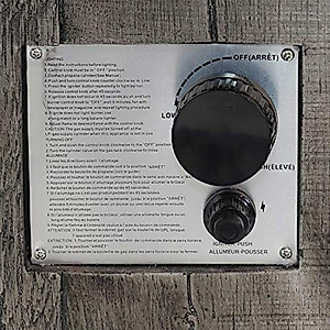 Sunnydaze Square Outdoor Propane Gas Fire Pit Table with Weathered Wood Look - Outdoor Smokeless Cast Stone Gas Fire Pit Column - Ideal for Yard, Patio or Garden - 25 Inches Tall