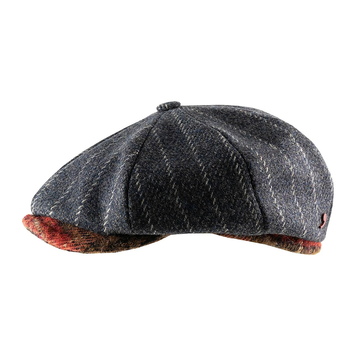 Alfonso D'Este Leonardo Newsboy Cap Size 59 Cm Bleu