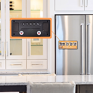 Runleader Digital 9999 Days Countdown Event Reminder Timer, Use for Wedding Retirement Christmas Vacation Lab Homework Exercise Gym Workout Sports Classroom Meeting Working Kitchen Cooking