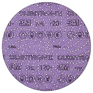 Cubitron Hookit Clean Sanding Film Disc 775L, 6 in, 15 Piece Multi-Pack Hook and Loop Sanding Discs for Paint Preparation and Removal, General Sanding, Refining, Blending, and Featheredge