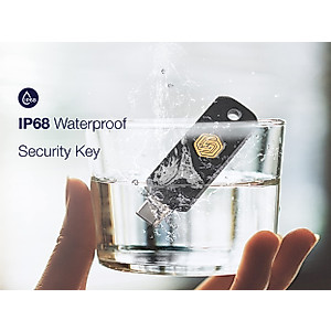 GoTrust Idem Key – C, IP68 Waterproof, Multi-Protocol Two-Factor Authentication Security Key, USB-C/NFC, FIDO2 L2 Certified - Safeguard Your Online Accounts