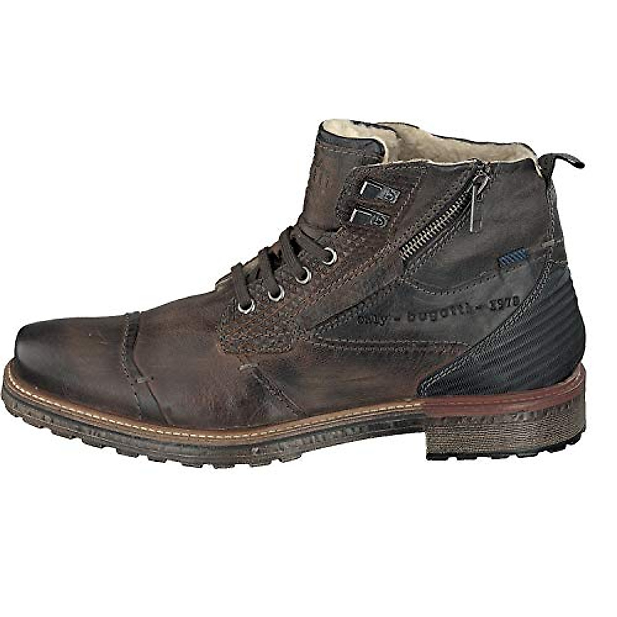bugatti Men's 311382523200 Classic Boots, Brown Dark Brown 6100, 9