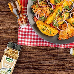 Zagos - Dehydrated sweet onion 100% natural product, dried onions in a 20 grams container (1 PACK)