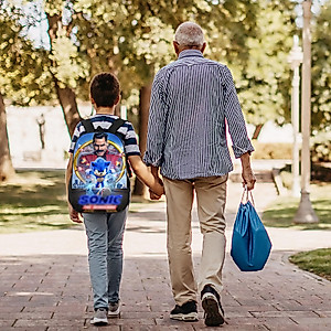 Anime Backpack 3d Printed Backpack for Men Women Travel Sports, Laptop Backpack Shoulders Casual Daypack for Unisex 17 Inch