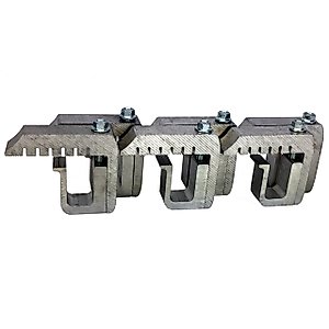 GCi STRONGER BY DESIGN G-991 Clamps for Ford Super Duty Trucks (Set of 6). Made in USA with 6000 Series Structural Aluminum to Ensure Quality and Strength. For Mounting Caps, Camper Shells, Toppers.