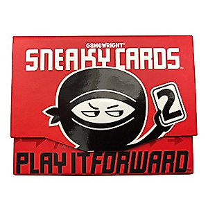 Gamewright Sneaky Cards 2 - Play It Forward Multi-colored, 5"