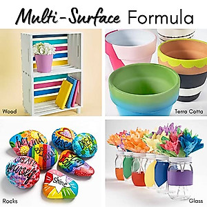 Apple Barrel Multi-Surface Paint Set, 16 Piece (2-Ounce), Colors