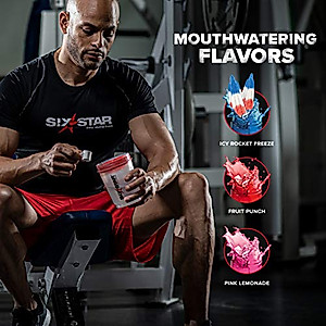 Pre Workout | Six Star PreWorkout Explosion | Pre Workout Powder for Men & Women | PreWorkout Energy Powder Drink Mix | Sports Nutrition Pre-Workout Products | Fruit Punch (30 Servings)