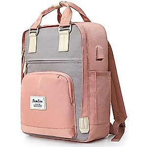 YAMTION Backpack Women 15.6 inch School Backpack for Teen Girls Schoolbag Student,Computer Backpack for College High School,Bookbag for University for Teacher,Nurse