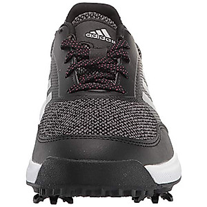 adidas womens W Tech Response 2.0 Golf Shoe, Black/Silver/Grey, 8.5 US