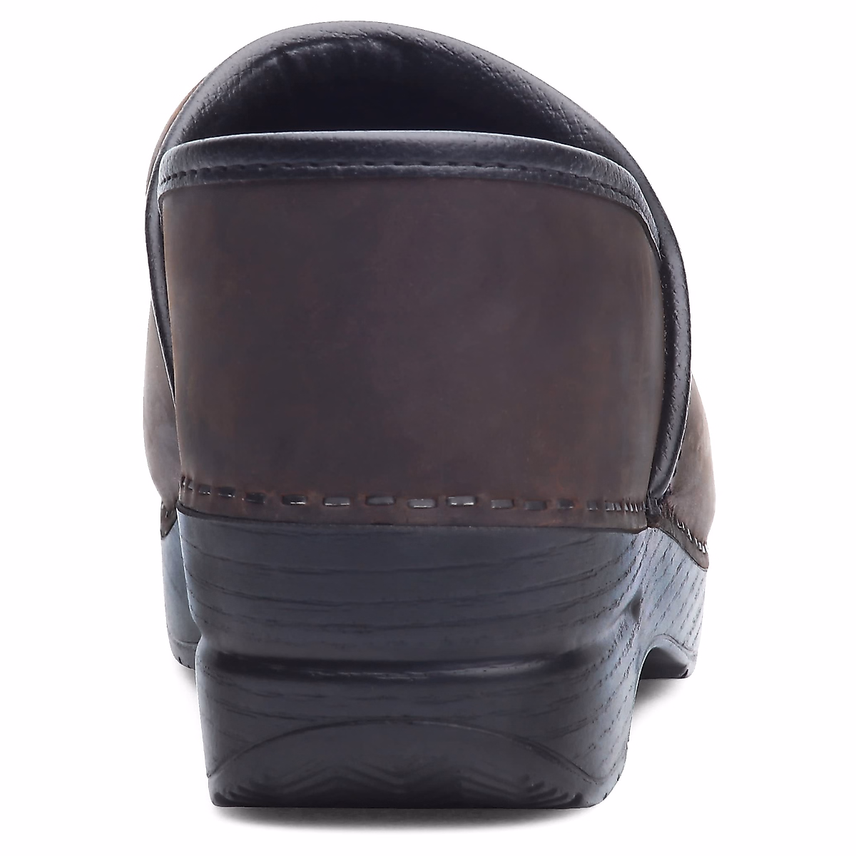 Dansko Women's Professional Antique Brown/Blk Clog 7.5-8 Wide US