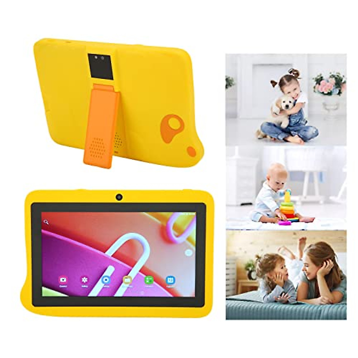 lonuo HD Tablet, US Plug 100240V 2GB RAM 32GB ROM 5000mAh Battery Kids Tablet 7 Inch LCD for Work (US Plug)