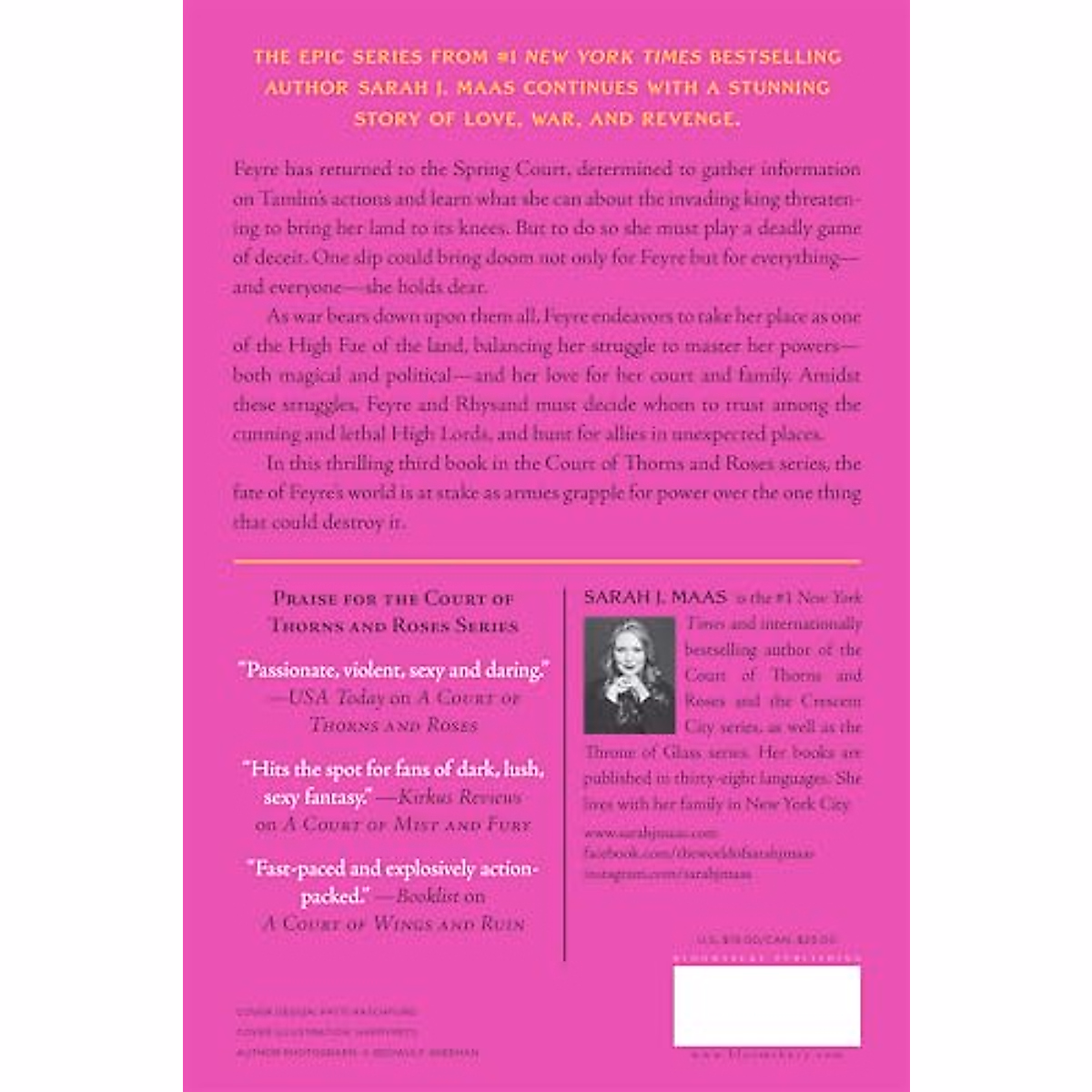 A Court of Wings and Ruin (A Court of Thorns and Roses, 3)