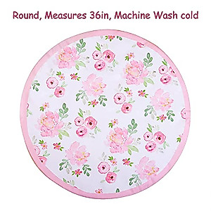 Baby Gym Infant Play Mat for Newborn Toddler Activity Gym Baby Play Gym with 5 Toys, Thicker Mat Washable