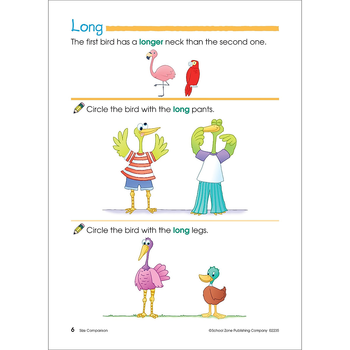 School Zone - Preschool Basics Workbook - 64 Pages, Ages 3 to 5, Colors, Numbers, Counting, Matching, Classifying, Beginning Sounds, and More (School Zone Basics Workbook Series)