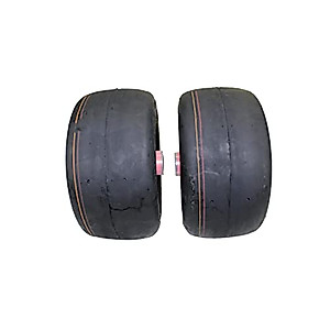 (Set of 2) Bad Boy 13x6.50-6 Pneumatic Orange Assemblies. Replaces 022-2006-00. Fits Maverick, Outlaw, and Diesel Series