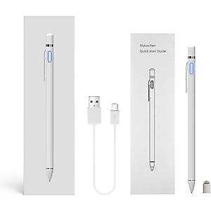 Stylus Pen for Touch Screens, Digital Pencil Active Pens Fine Point Stylist Compatible with iPhone iPad Pro and Other Tablets