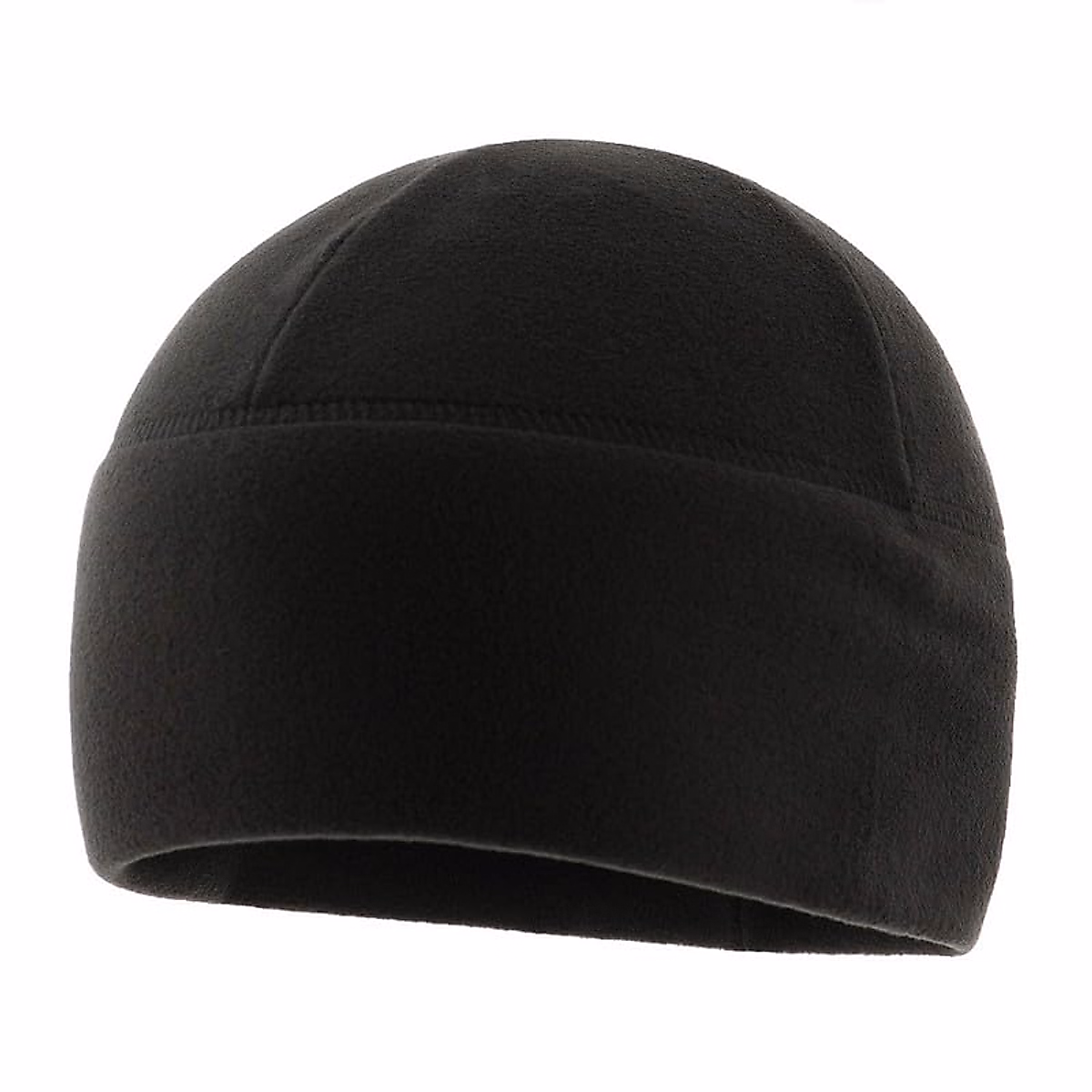 M-Tac Watch Cap Fleece Mens Winter Hat Military Tactical Skull Cap Beanie (Black, L)