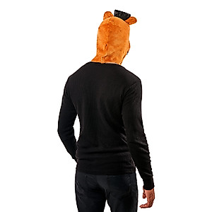 Rubie's Adult Five Nights at Freddy's Plush Freddy Costume Mask, As Shown, One Size