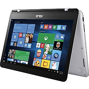 ASUS 2-in-1 13.3" Touchscreen Full HD Convertible Laptop, 7th Intel Core i5-7200, 6GB DDR4 RAM, 1TB HDD, Backlit keyboard, 802.11ac, Bluetooth, HDMI, Fingerprint Reader, Win 10