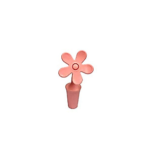 Flycheers Flower Bottle Stoppers,Wine Stoppers, Silicone Bottle Stopper Sun flower Shape Wine Plug for Champagne, Beverage, Beer, Wine Stoppers (4 piece)