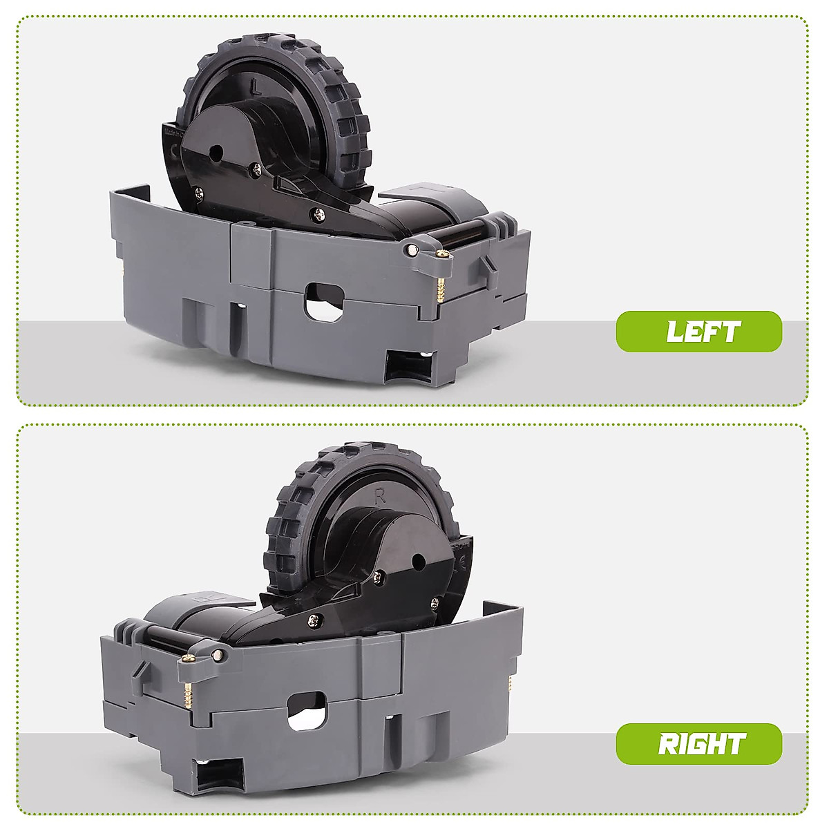 Right Left Drive Wheel Module Pair for iRobot Roomba 500 600 700 800 900 Series Interchangeable 880 980 960 860 864