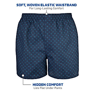 Gildan Men's Multipack Underwear, Assorted Navy (5-pack), X-Large