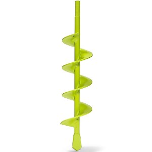 XtremepowerUS 2” x 9" inch Plant Flower Bulb Auger Drill Bit Garden Flower Auger Earth Dirt Hole Digger Bedding Plant Auger for 3/8” Hex Drive Drill