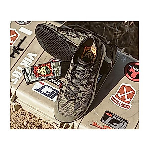 VIKTOS Men's Core2 Tiger Stripe Lightweight Breathable Cross-Training Shoes with Hi-Rebound Eva Foam, Green Camo, 9.5